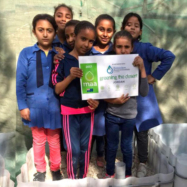 Greening The Desert Project - PRI Jordan - Permaculture Demonstration Site