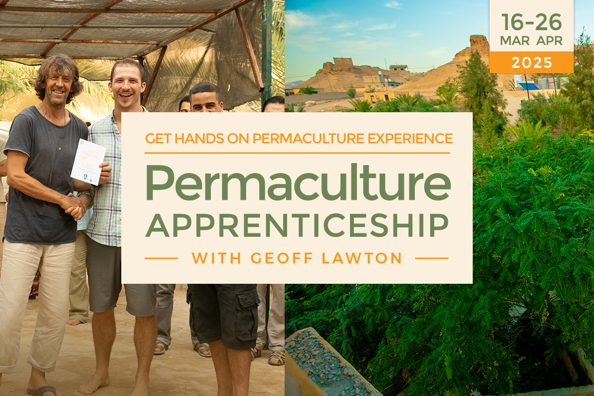 Greening The Desert Project - PRI Jordan - Permaculture Demonstration Site